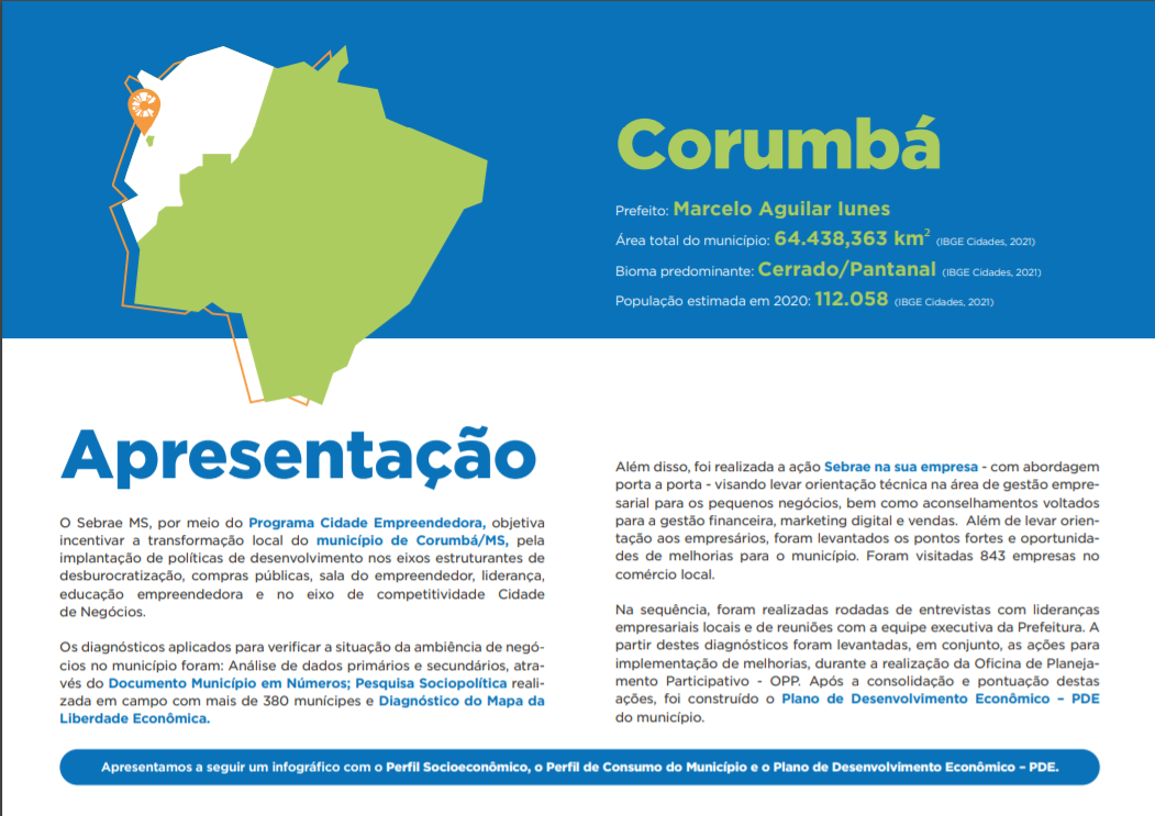 Plano de Desenvolvimento Econômico de Corumbá | Associação Comercial e ... Plano de Desenvolvimento Econômico de Corumbá | Associação Comercial e ...